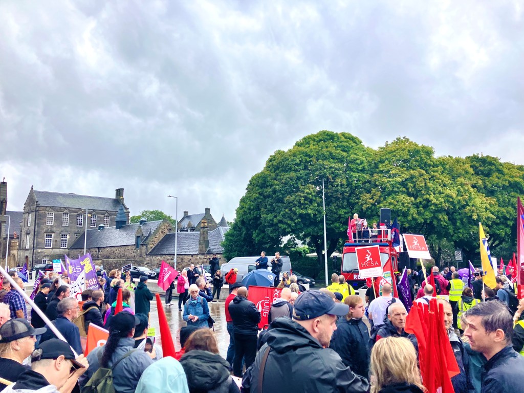 STUC Rally - Katy Clark MSP